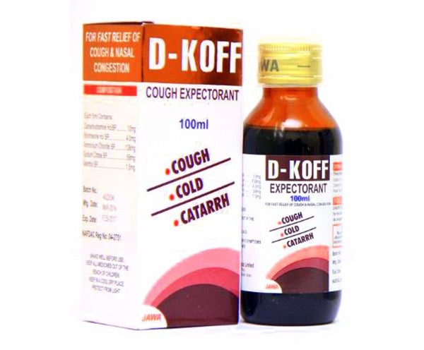 D-Koff Cough Syrup 100ml – Precious Pharmacy