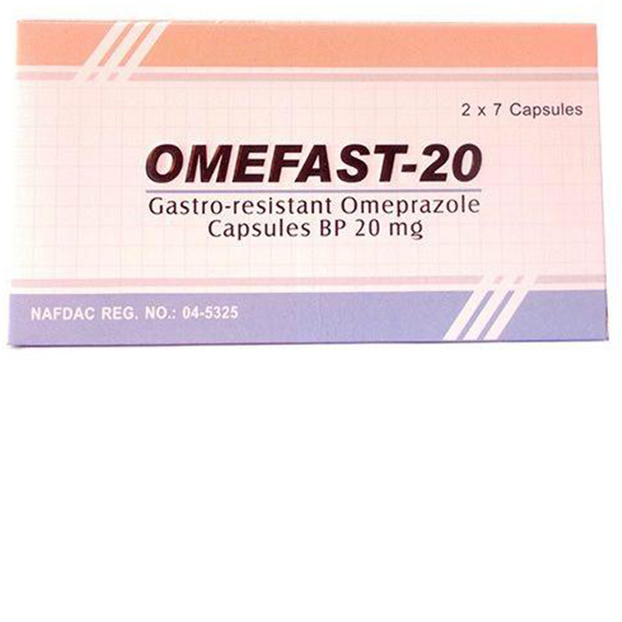 Omefast Gastro-resistant Omeprazole Capsules BP 20 mg – Precious Pharmacy