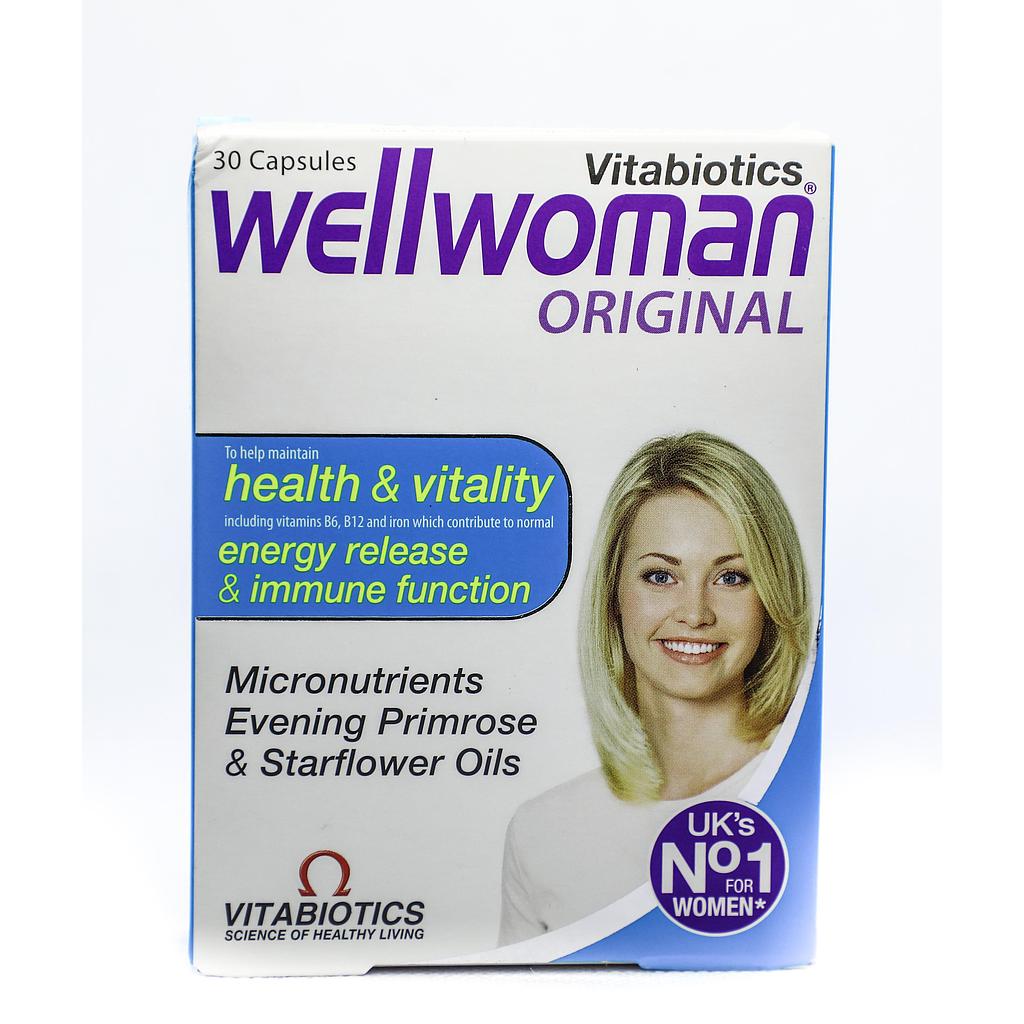 Wellwoman Original Cap x30 – Precious Pharmacy